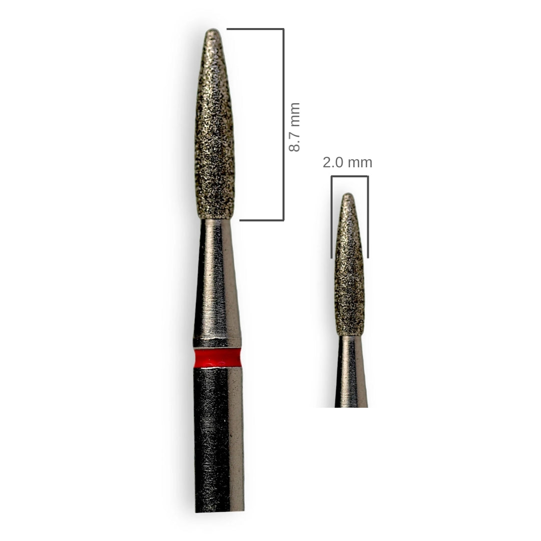 BROCA FLAMA BANDA ROJA 2.0 / 8.7 mm